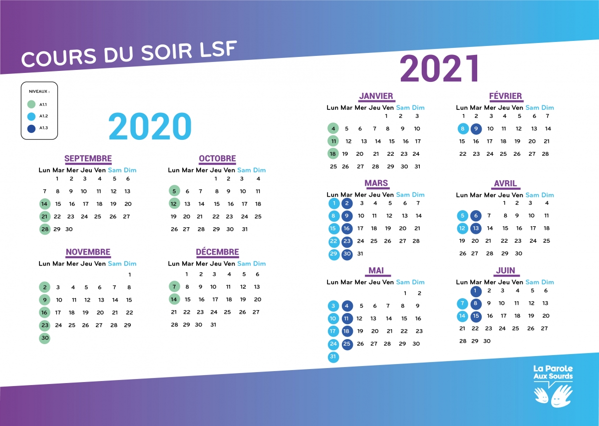 Cours de LSF | La Parole Aux Sourds